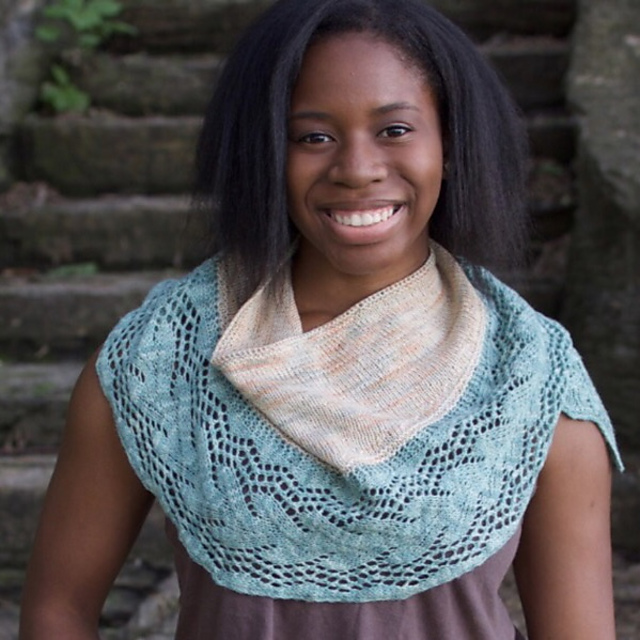 Ravelry: Ripple Effect Shawl pattern by Reywa Fibers