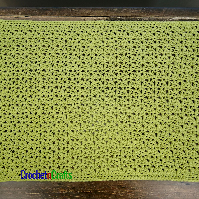 Ravelry: Blossom Stitch Floor Mat pattern by Rhelena