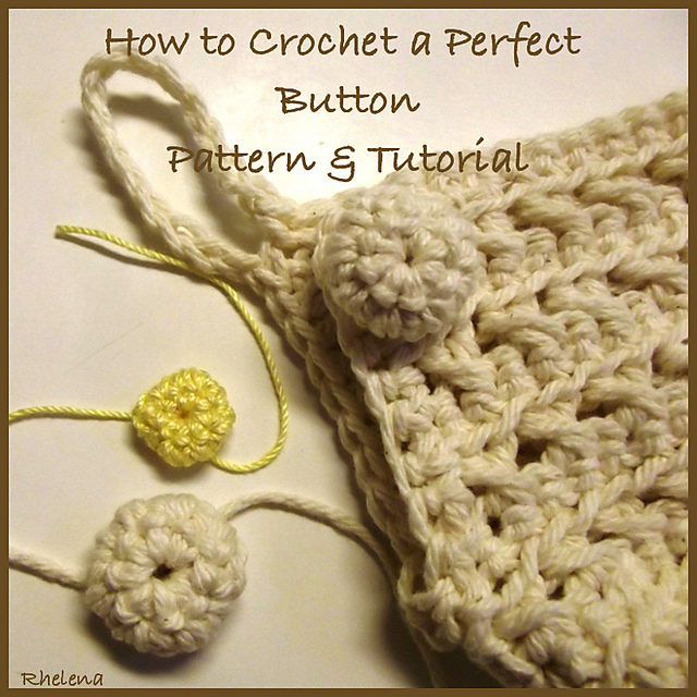 Ravelry: Crochet Button pattern by Rhelena