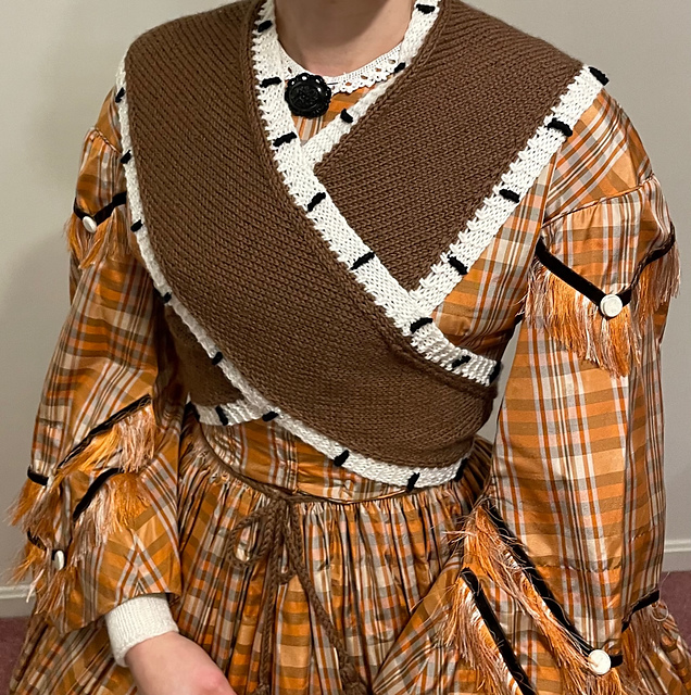 Ravelry: Sontag from 1861 pattern by Jamie Quick & Brandy Foersch