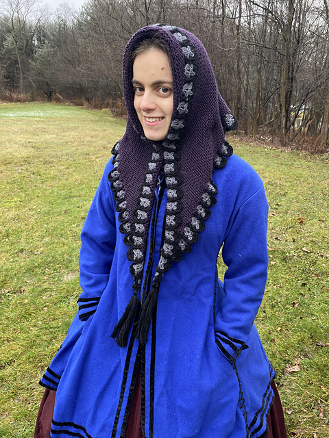 Ravelry: Twilight Hood From 1864 pattern by Jamie Quick & Brandy Foersch