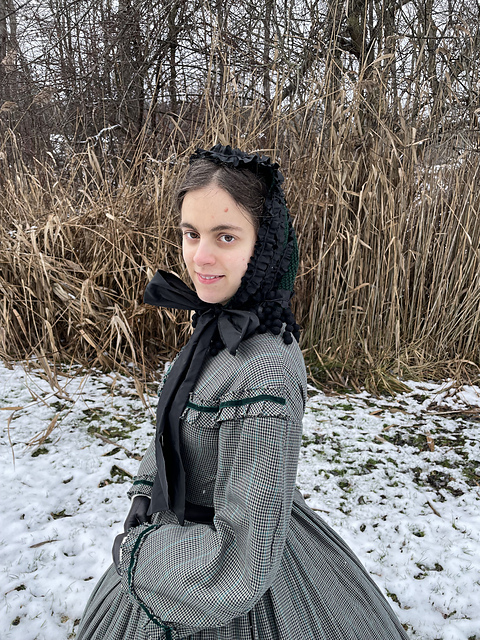 Ravelry: Ruche Hood, 1861 pattern by Jamie Quick & Brandy Foersch