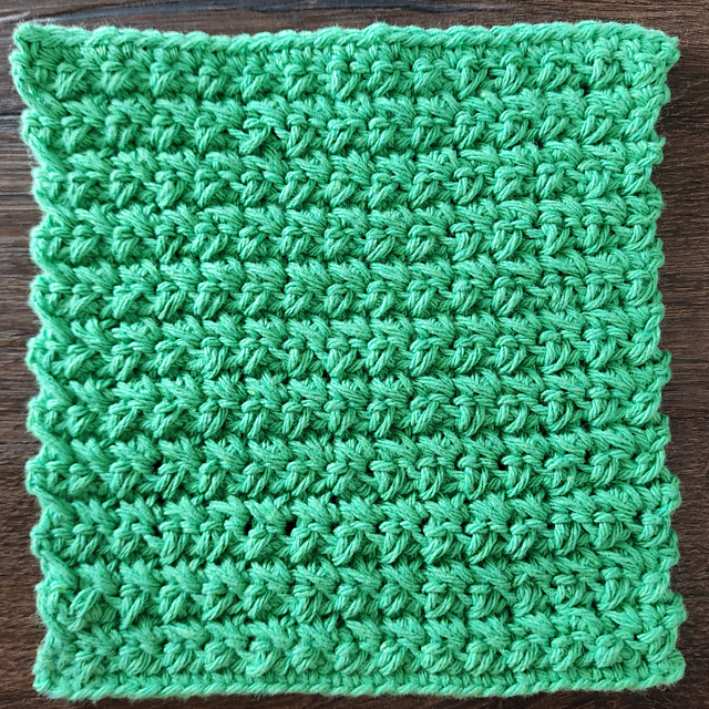 Ravelry: Crossed SC Washcloth pattern by Rhondda Mol (Oombawka Design)