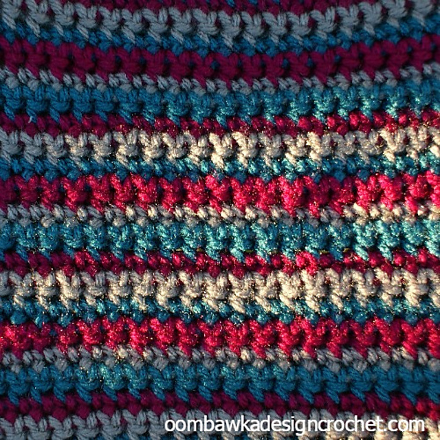 Ravelry: One Sided Front Loop Square pattern by Rhondda Mol (Oombawka ...