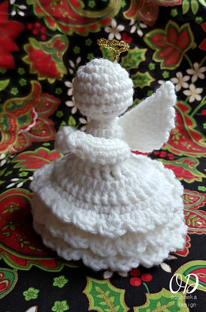 Ravelry: Joy - Crocheted Angel pattern by Rhondda Mol (Oombawka Design)