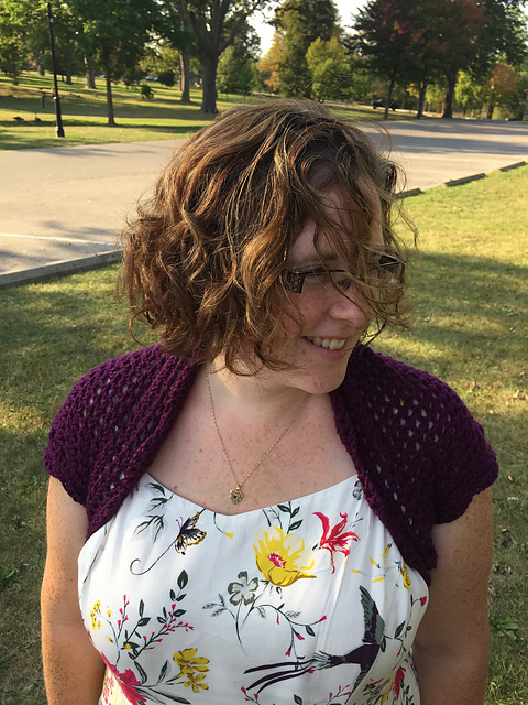 Ravelry: Easy Evening Shrug pattern by Rich Textures Crochet