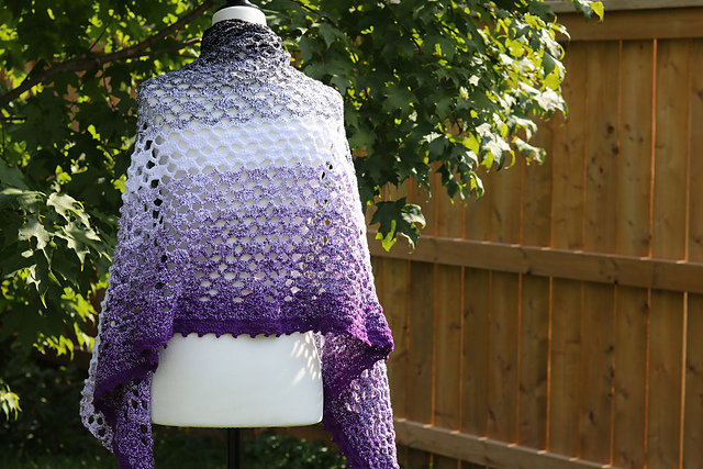 Ravelry: Amethyst Shawl pattern by Rich Textures Crochet