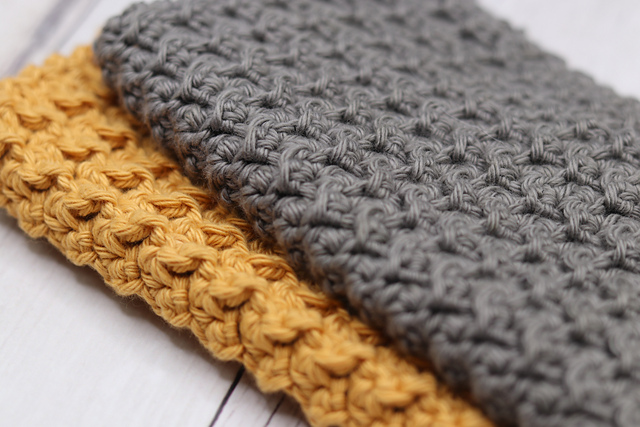 Ravelry: Easy Textured Dishcloth pattern by Rich Textures Crochet
