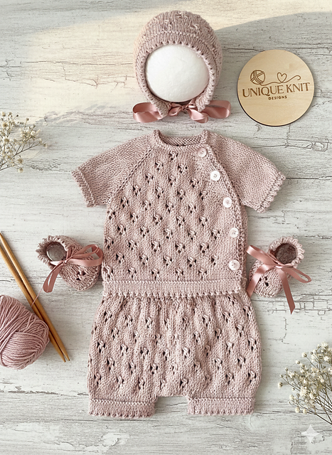 Ravelry: 'Britney' 4 piece set pattern by Caroline Richards