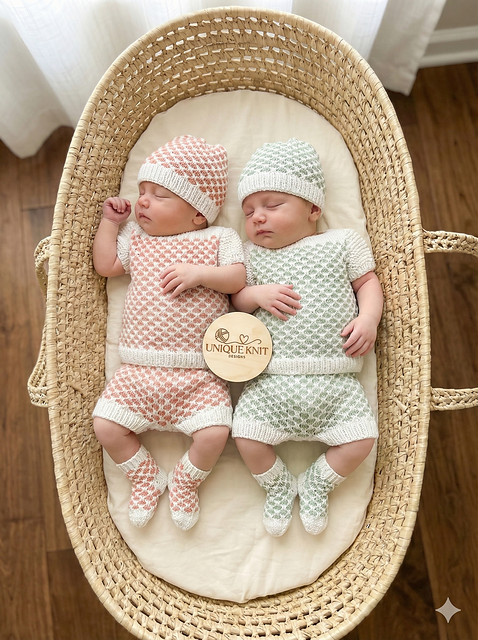 Ravelry: "Charlie" 4 piece set pattern by Caroline Richards