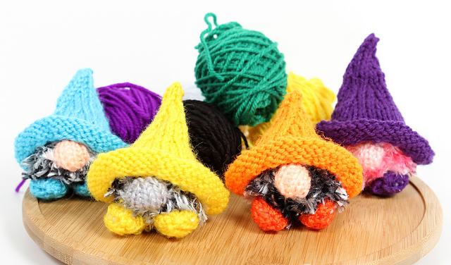 Ravelry: Mini Worry Gonks pattern by Sandy Carter