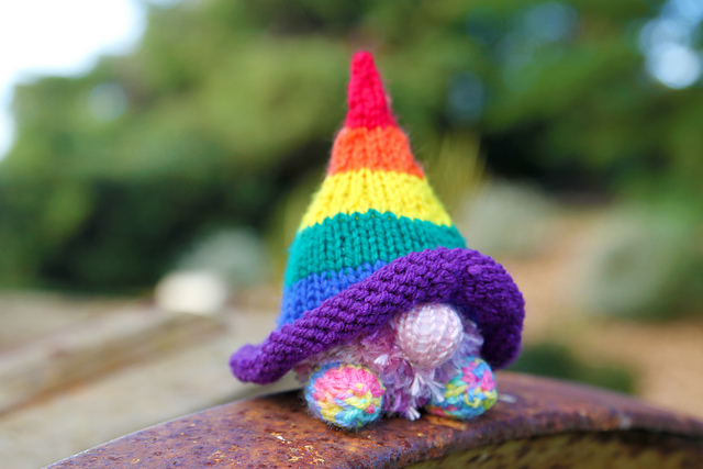 Ravelry: Rainbow Worry Gonk pattern by Sandy Carter