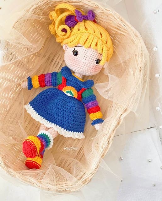 Ravelry: Rainbow Princess Doll pattern by Tran PhuongLan