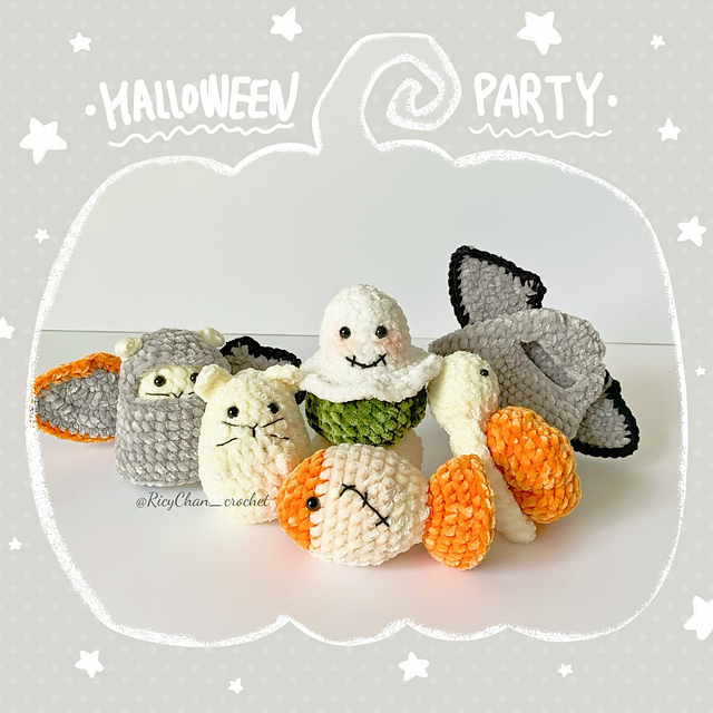 Ravelry: Halloween Keychain pattern by Tran PhuongLan