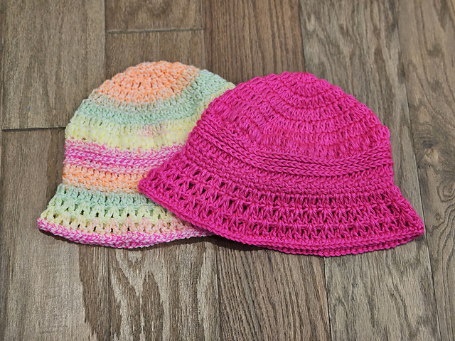 Ravelry: Summer Bright Bucket Hat pattern by Chandrika Mathur