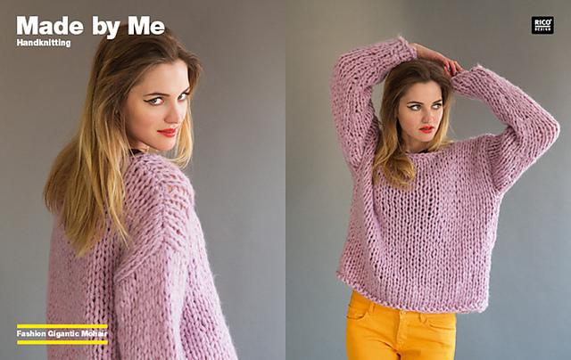 Ravelry: Chunky Jumper pattern by Rico Design