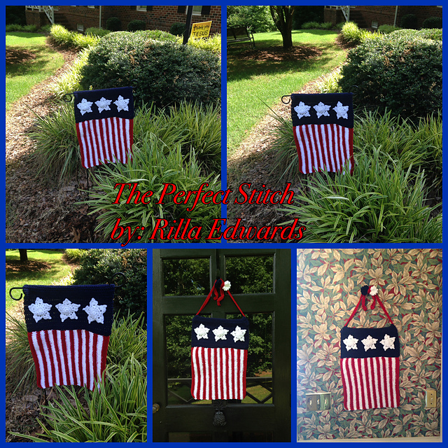 Ravelry: Patriotic Garden Flag pattern by Rilla Edwards