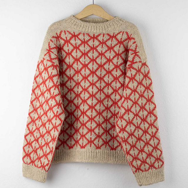 Ravelry: Aase Sweater Junior pattern by Hanne Rimmen