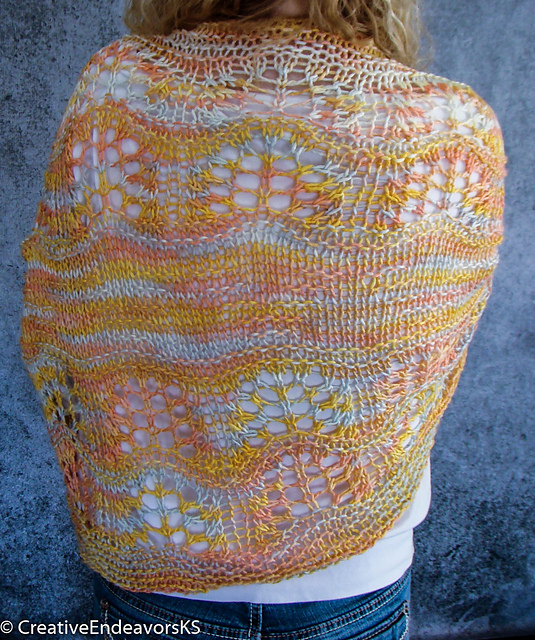 Ravelry: Island Fruitcakes Shawl pattern by Kristina Smiley
