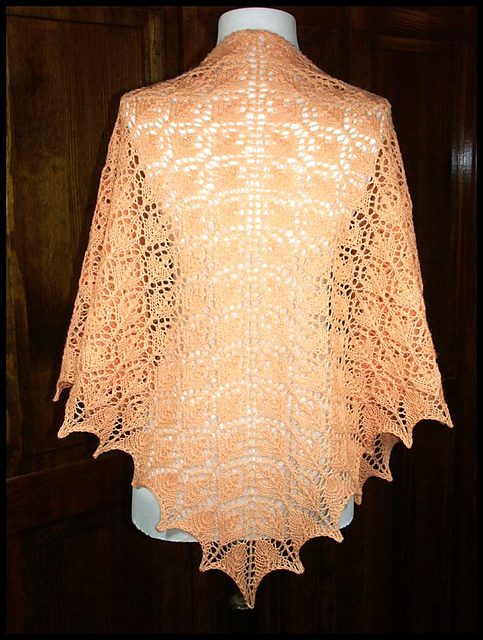 Ravelry: RitaMiller's Flower Basket Shawl