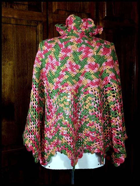 Ravelry: RitaMiller's Victorian Mantelet (Sold)