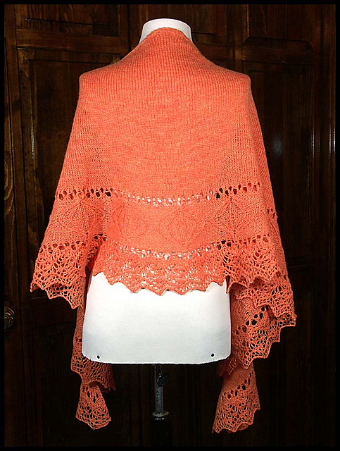 Ravelry: RitaMiller's The Birdcage Shawl
