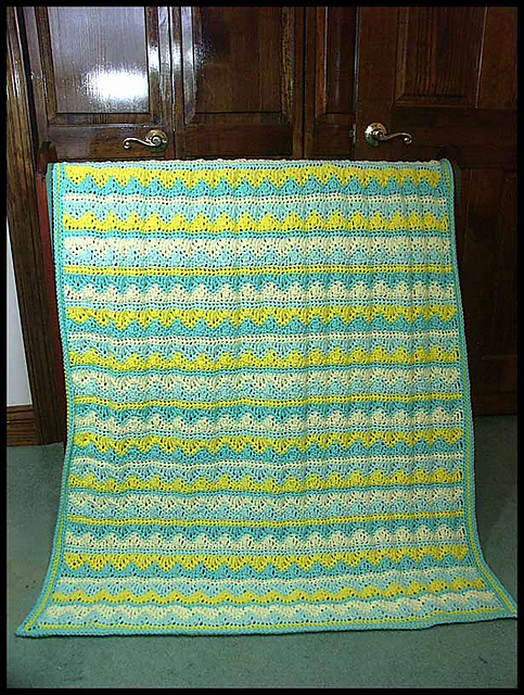 Ravelry: RitaMiller's Summer Mist Throw