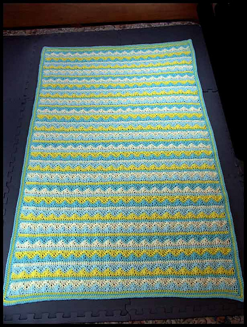 Ravelry: RitaMiller's Summer Mist Throw