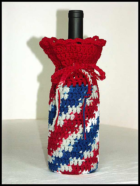 Ravelry: RitaMiller's Wine Bottle Cozies 2