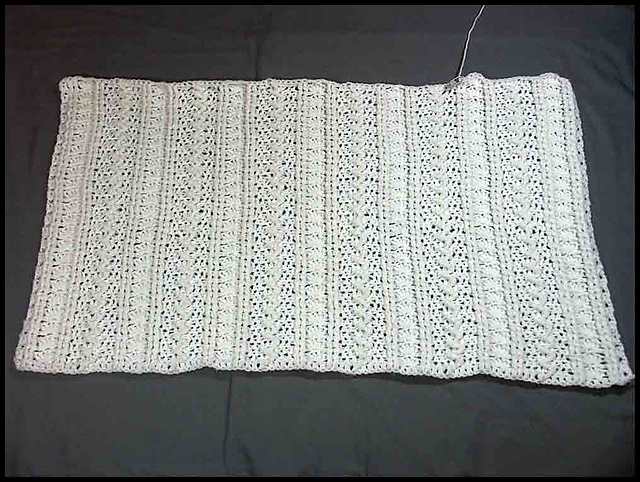 Ravelry: RitaMiller's Mayflower Baby Blanket