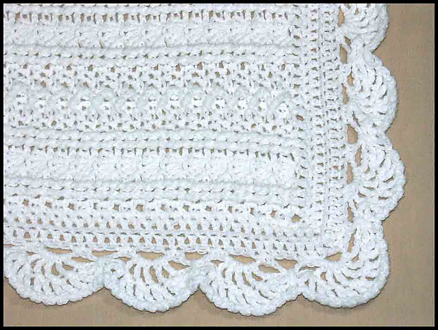 Ravelry: RitaMiller's Mayflower Baby Blanket