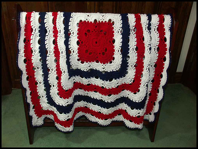 Ravelry: RitaMiller's Virus Blanket #3