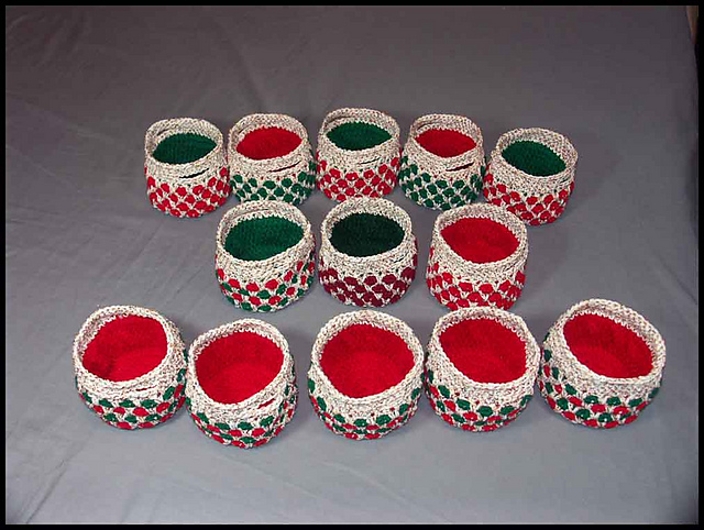 Ravelry: RitaMiller's Moroccan Baskets