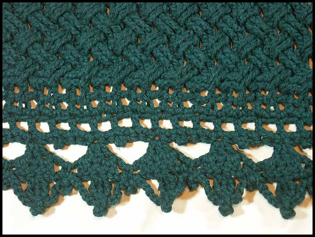 Ravelry: RitaMiller's Holiday Cables Throw