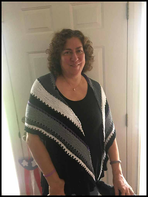Ravelry: RitaMiller's Coffee Shop Wrap (Sold)