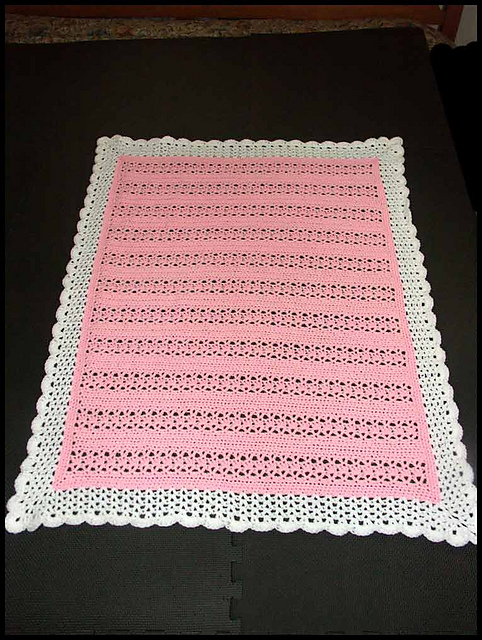 Ravelry: RitaMiller's Adeline Baby Blanket