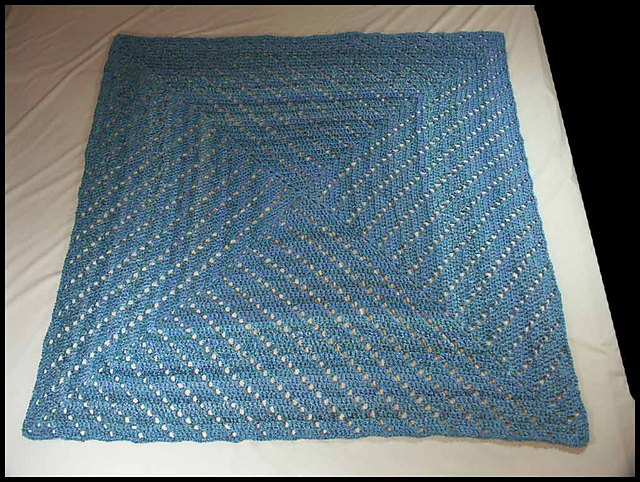 Ravelry: RitaMiller's Which Way Filet Blanket