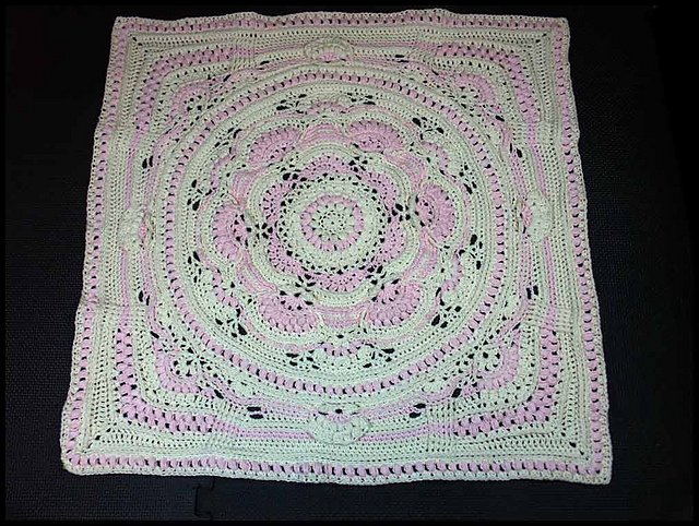 Ravelry: RitaMiller's Ardith Baby Girl Blanket