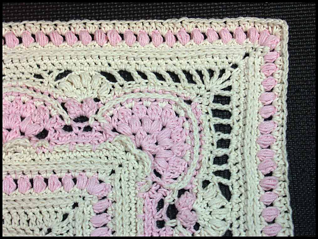 Ravelry: RitaMiller's Ardith Baby Girl Blanket