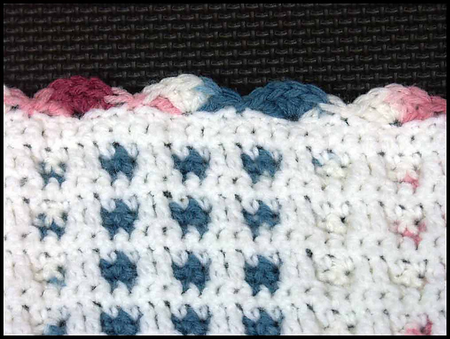 Ravelry: RitaMiller's Through the Window Baby Afghan