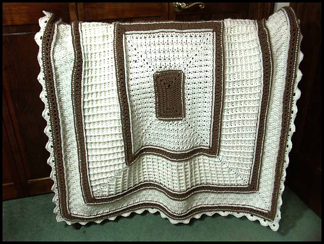 Ravelry: RitaMiller's Rectangular Granny Blanket