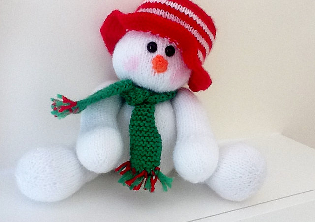 Ravelry: Slushy The Snowman pattern by Rita Whitfield