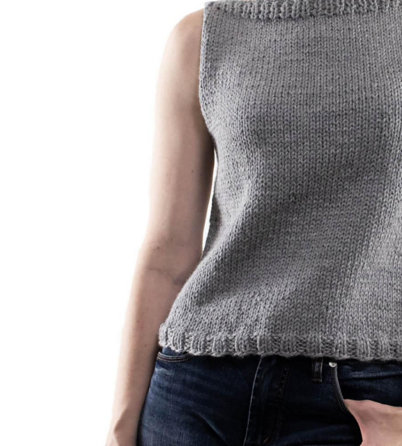 Ravelry: Tank Top: The Week’s End pattern by Brome Fields