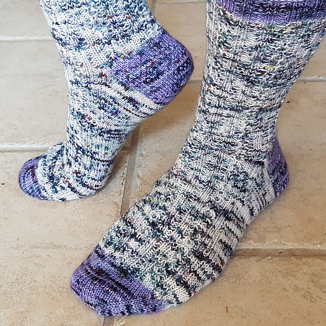 Ravelry: Riverstone Sock Buddies pattern by Susan at Lily Respair Designs