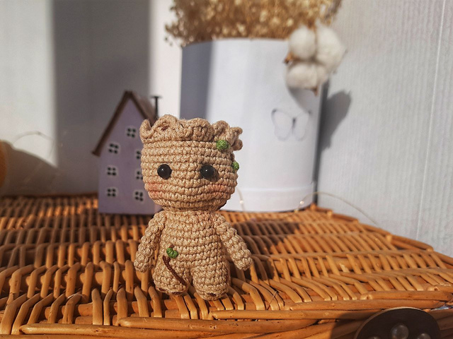 Ravelry: Miniature Groot pattern by Uliana Rizhik