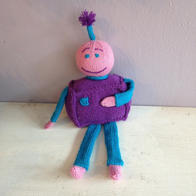 Ravelry: Rosie The Knit Robot pattern by Robbie Laughlin