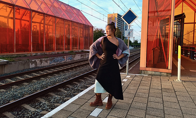 Ravelry: Algorithmic Diva Bolero - Shorty pattern by Stephanie Pan