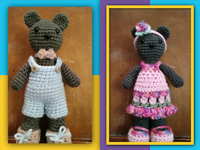 Ravelry: Merryweather/Mary the Bear pattern by Stephanie Zana