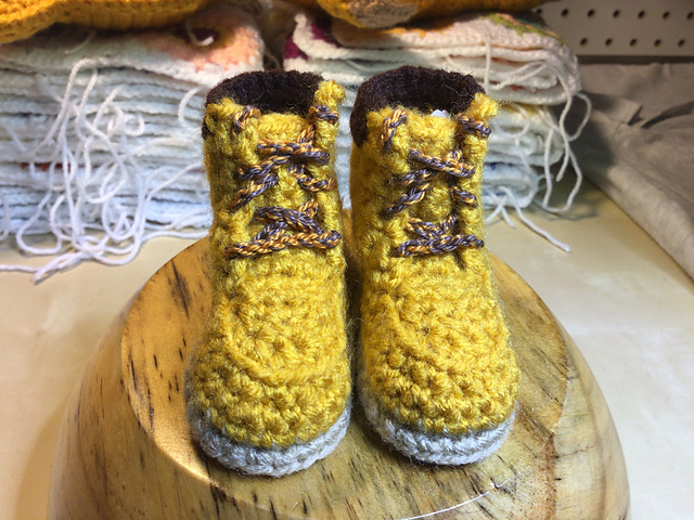 Ravelry: Work Boots pattern by Annie Potter