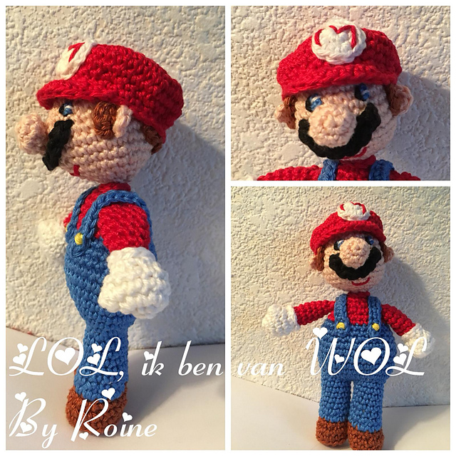 Ravelry: Super Mario pattern by Lol, ik ben van wol (by Roine)